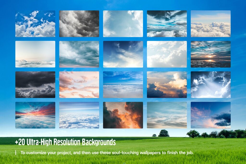 Realistic Photoshop Cloud Effect – MasterBundles