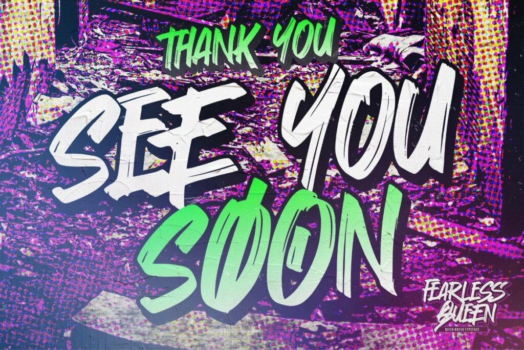 Fearless Queen - Graffiti typeface – MasterBundles