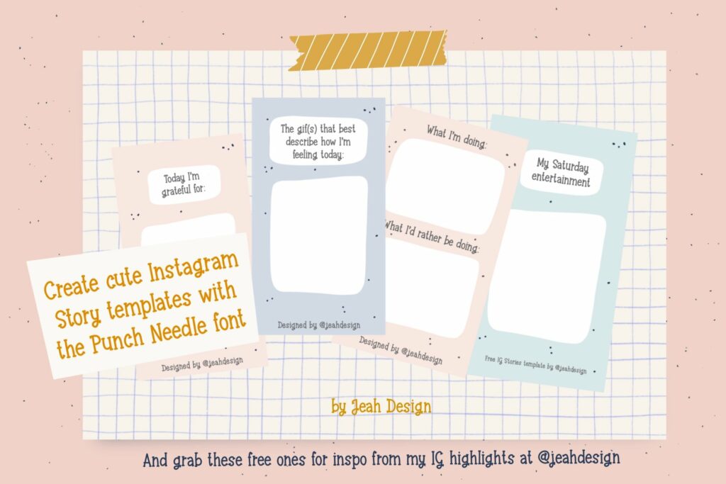 The Punch Needle Font – MasterBundles