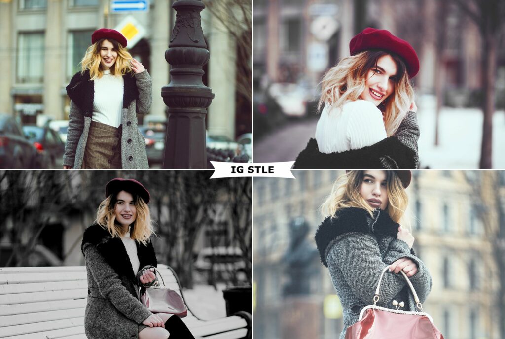 Instagram Style Photoshop Actions – MasterBundles
