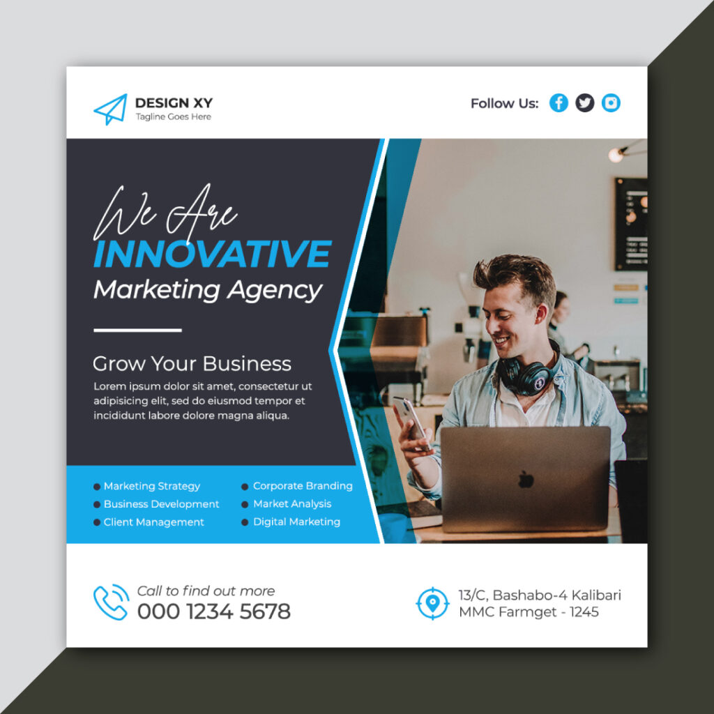 Corporate Business Social Media Banner - MasterBundles