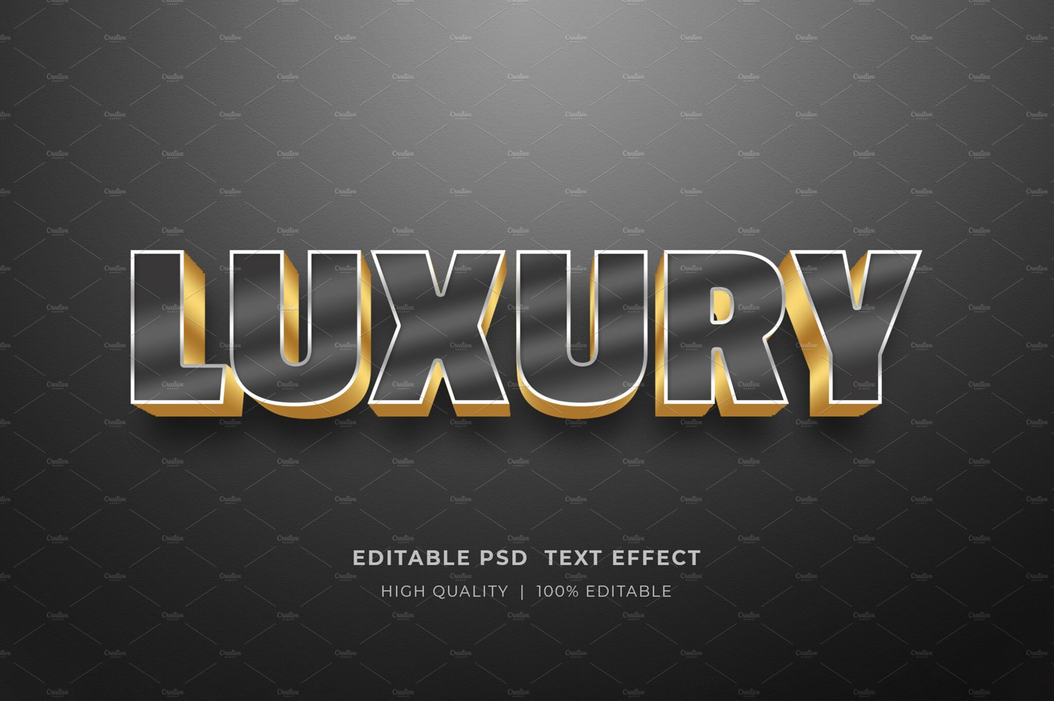 Editable 3D Text Style Effect Bundle – MasterBundles