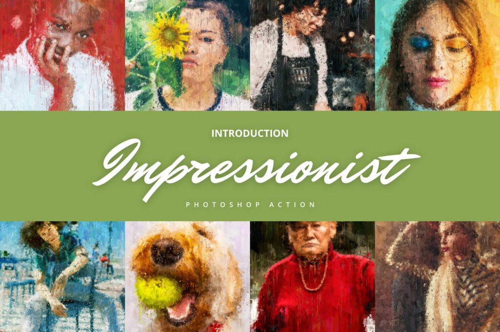 Impressionist Photoshop Action – MasterBundles