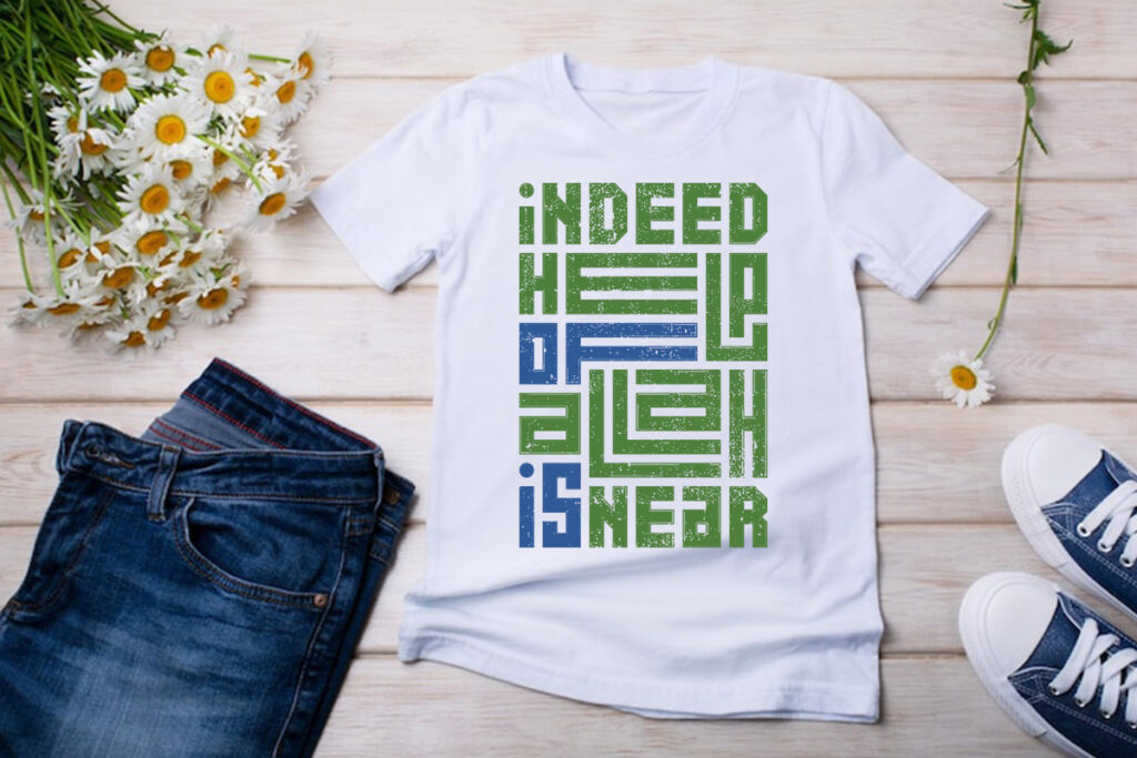 Indeed help of Allah is near 8 SVG Bundle T-Shirt Design - MasterBundles