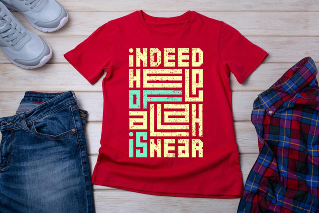 Indeed help of Allah is near 8 SVG Bundle T-Shirt Design - MasterBundles