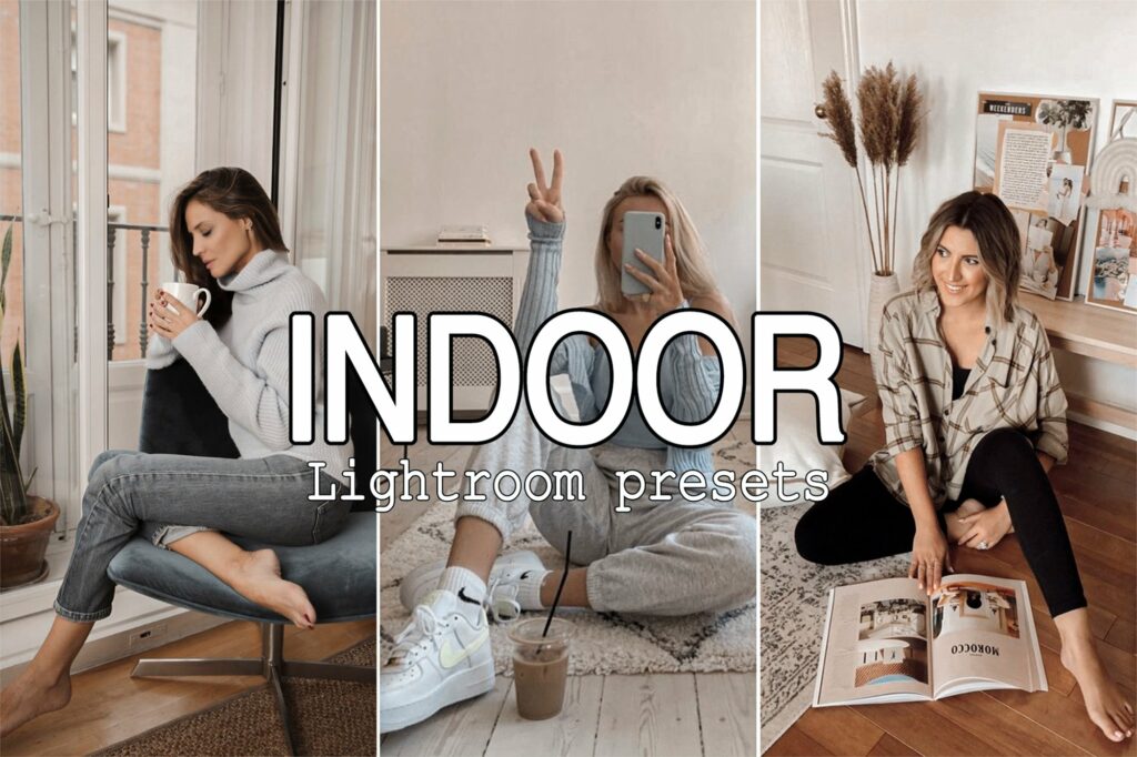 6 Bright Indoor Lightroom presets – MasterBundles