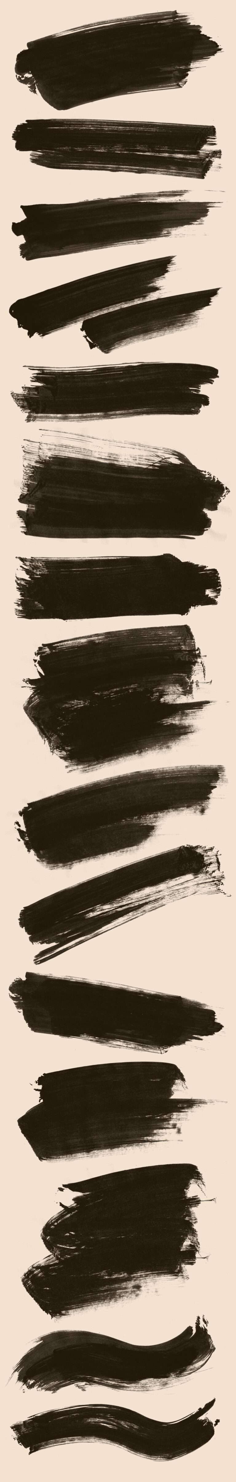 15 High Quality Ink Wipe Brushes – MasterBundles