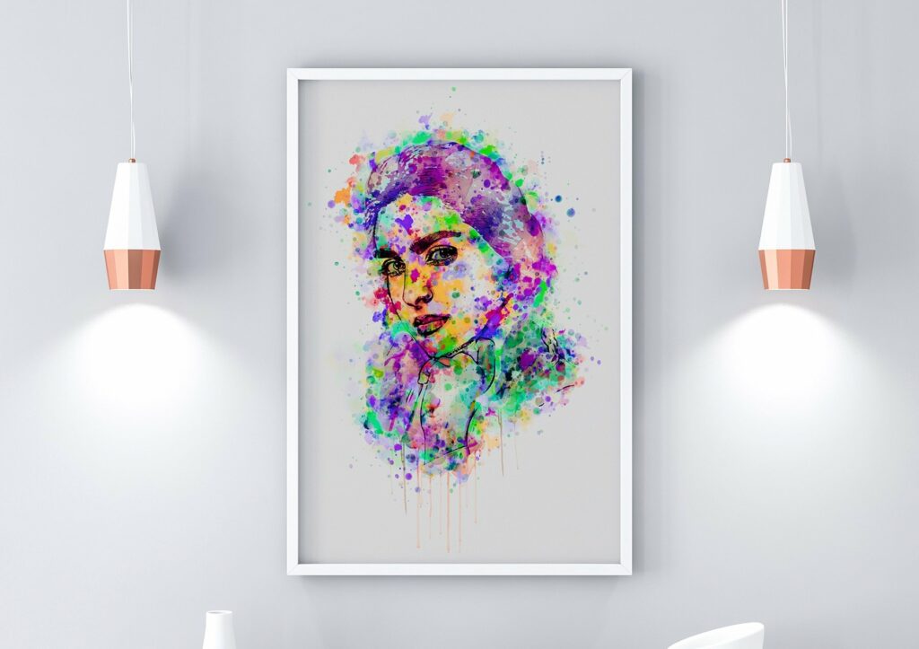 Ink Drop Painting Photoshop Action – MasterBundles