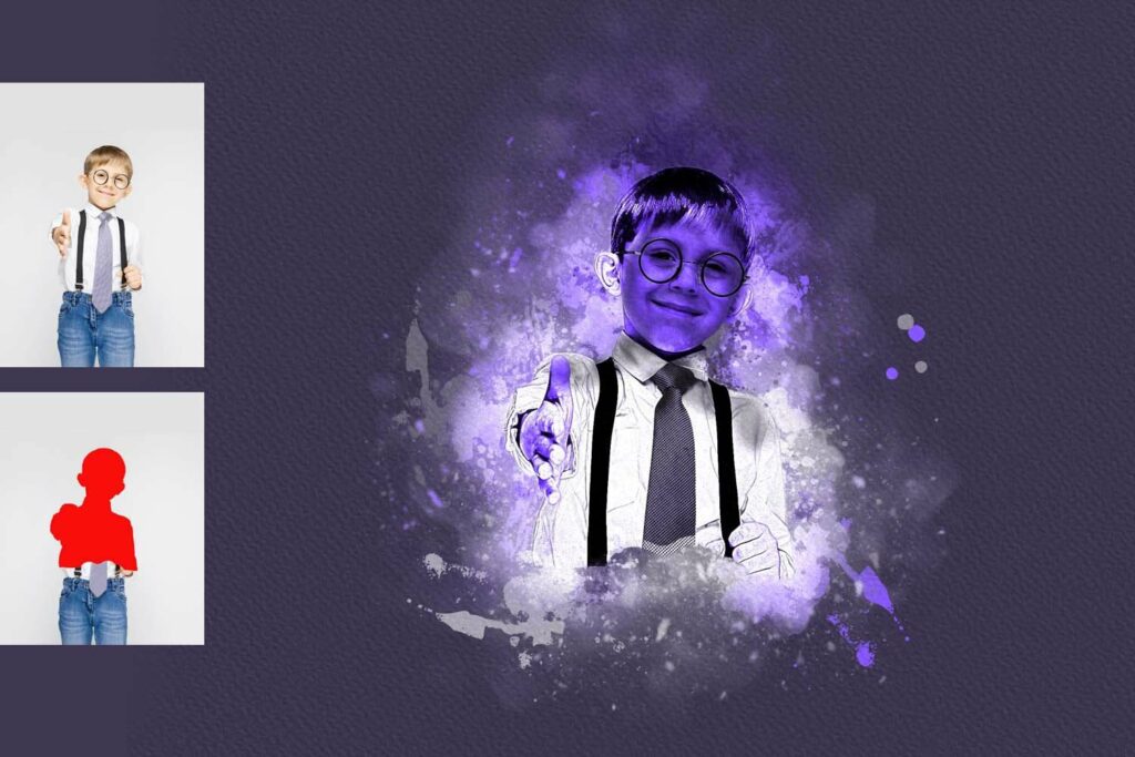 Ink Explore Photoshop Action – MasterBundles