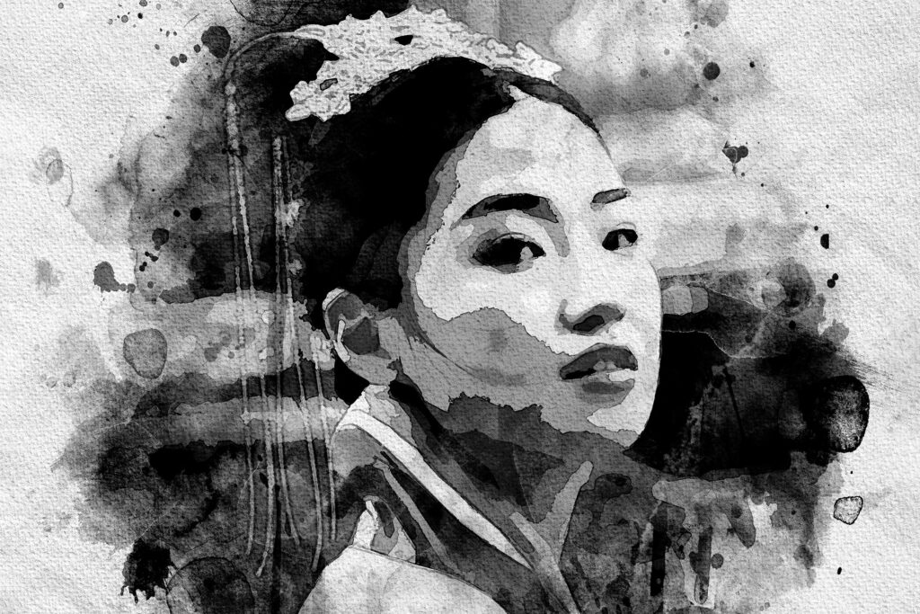 Ink Splatter Effect for Posters – MasterBundles