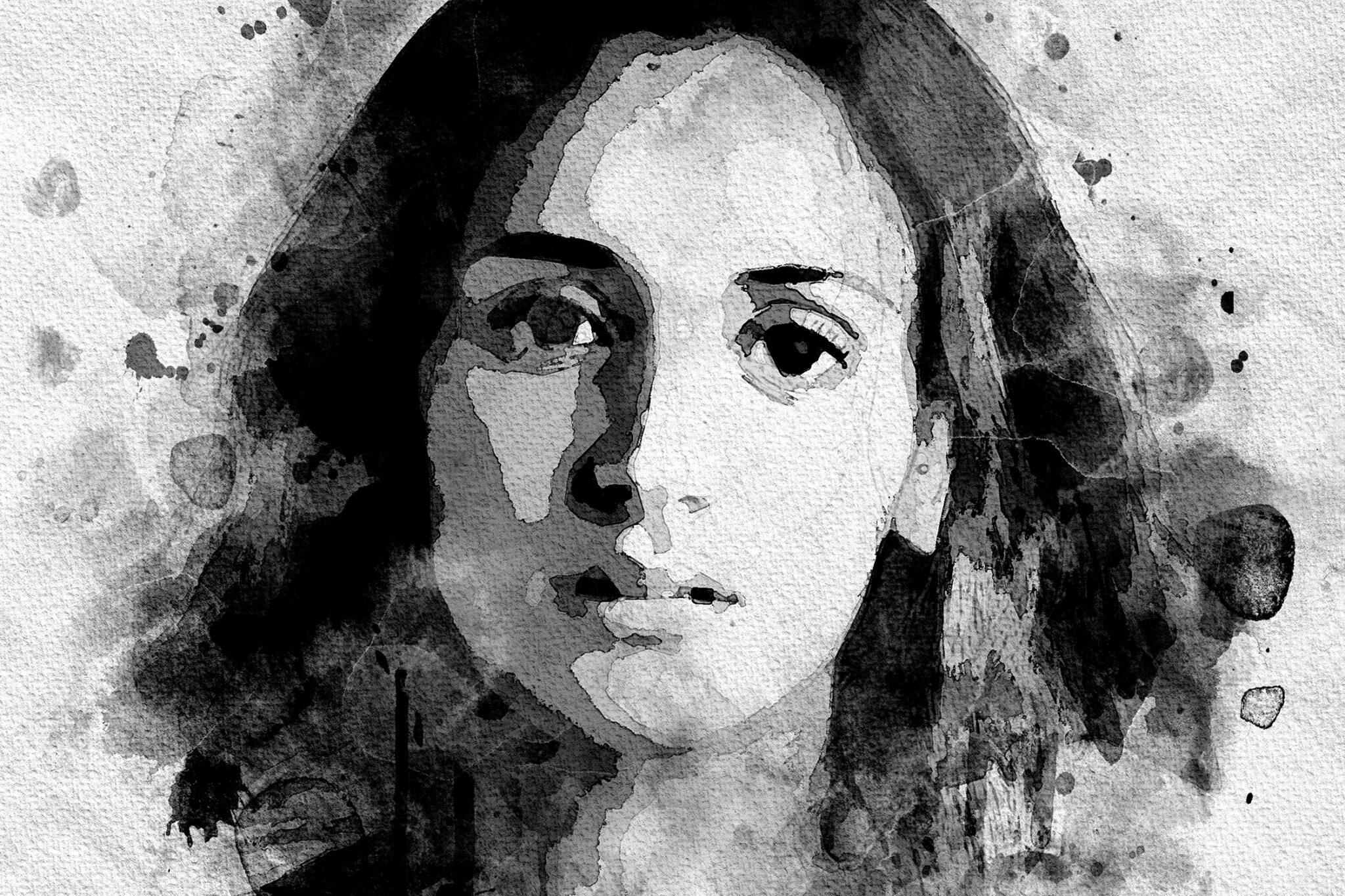 Ink Splatter Effect for Posters – MasterBundles