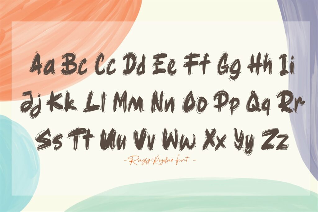 Ragsy | Cartoon layered font – MasterBundles