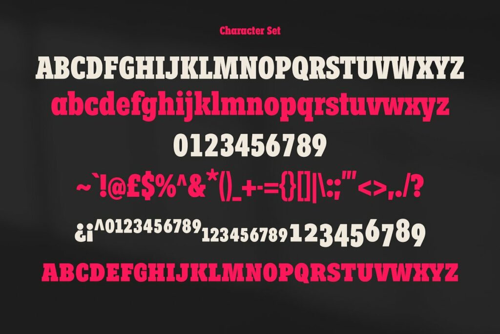 Jeffjak Retro Slab Serif Font – MasterBundles
