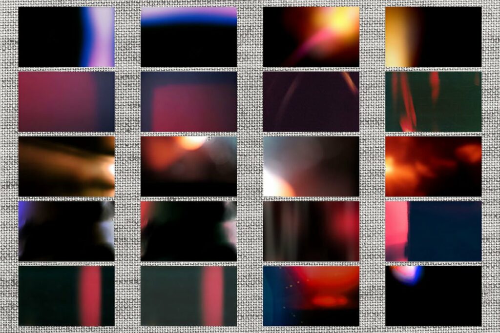 100 Retro Light Leak Overlays – MasterBundles