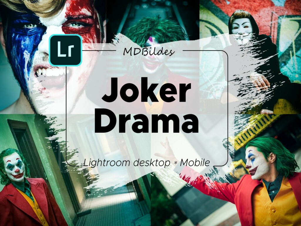 Lightroom Preset, Joker Drama, Mobil – MasterBundles