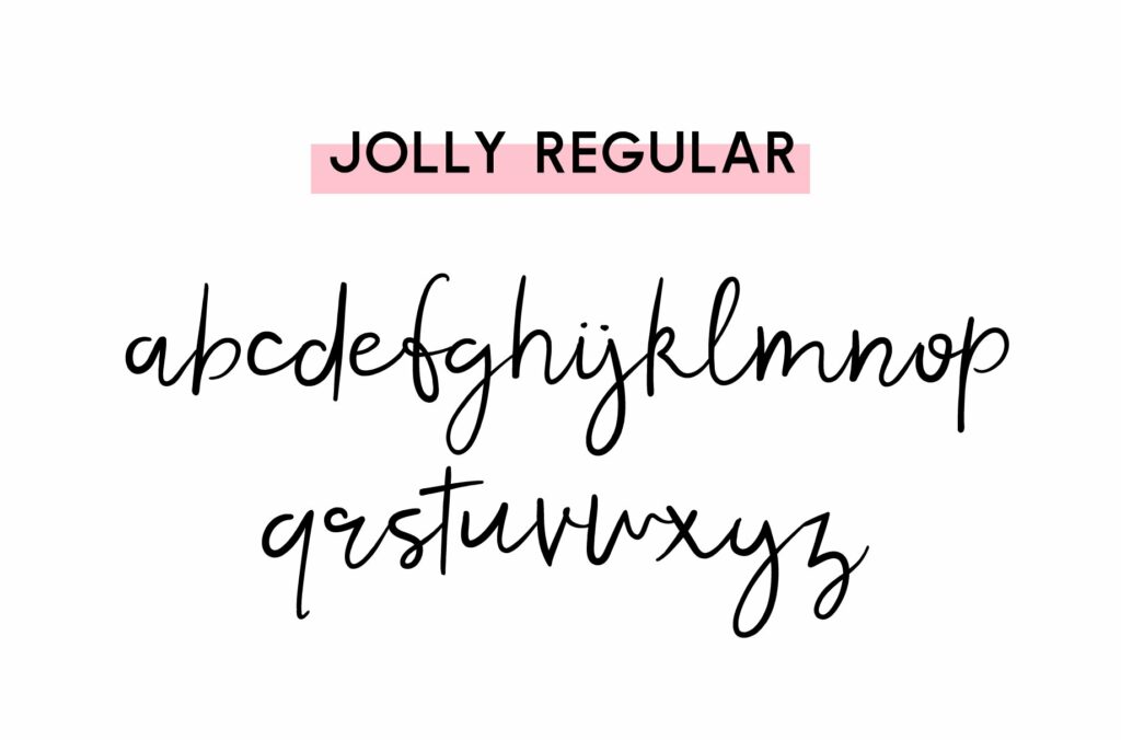 Jolly | A Friendly Font Duo – MasterBundles