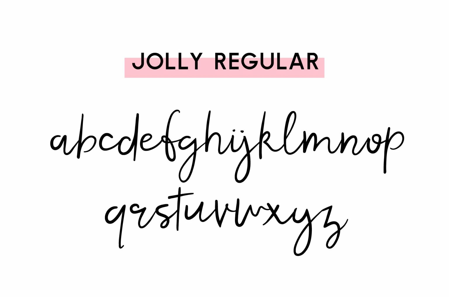 Jolly | A Friendly Font Duo – MasterBundles
