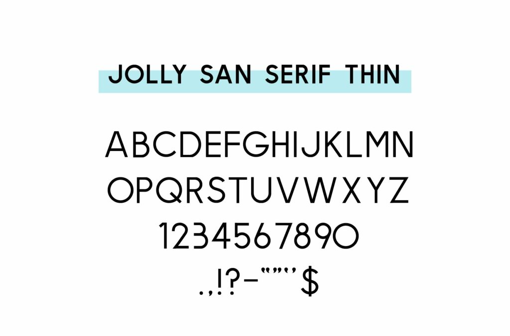 Jolly | A Friendly Font Duo – MasterBundles