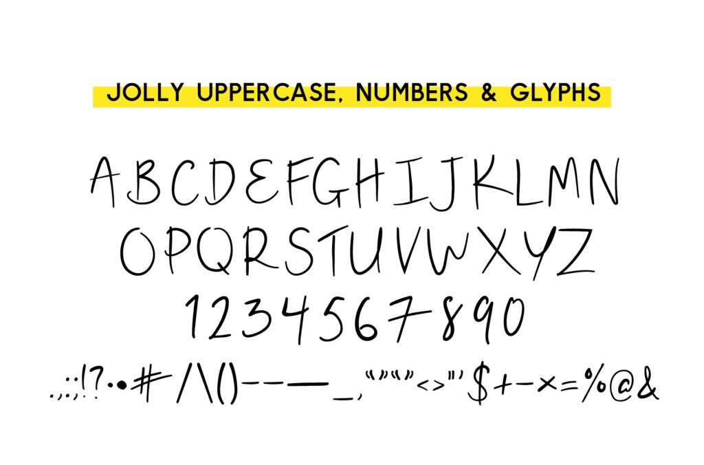 Jolly | A Friendly Font Duo – MasterBundles