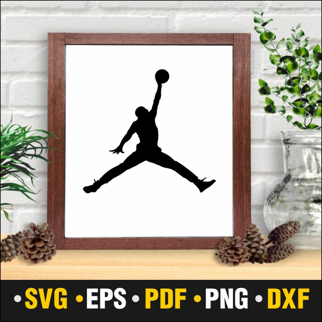 Jordan Logo SVG, Jordan Logo Png, Vector Cut file Cricut, Silhouette ...