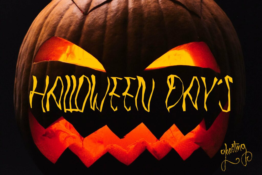 JUMPKIN - Halloween Horror Font – MasterBundles