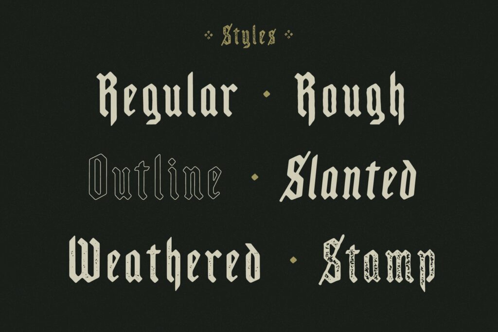 Kaiser - Vintage Blackletter – MasterBundles