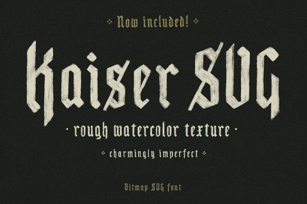 Kaiser - Vintage Blackletter – MasterBundles