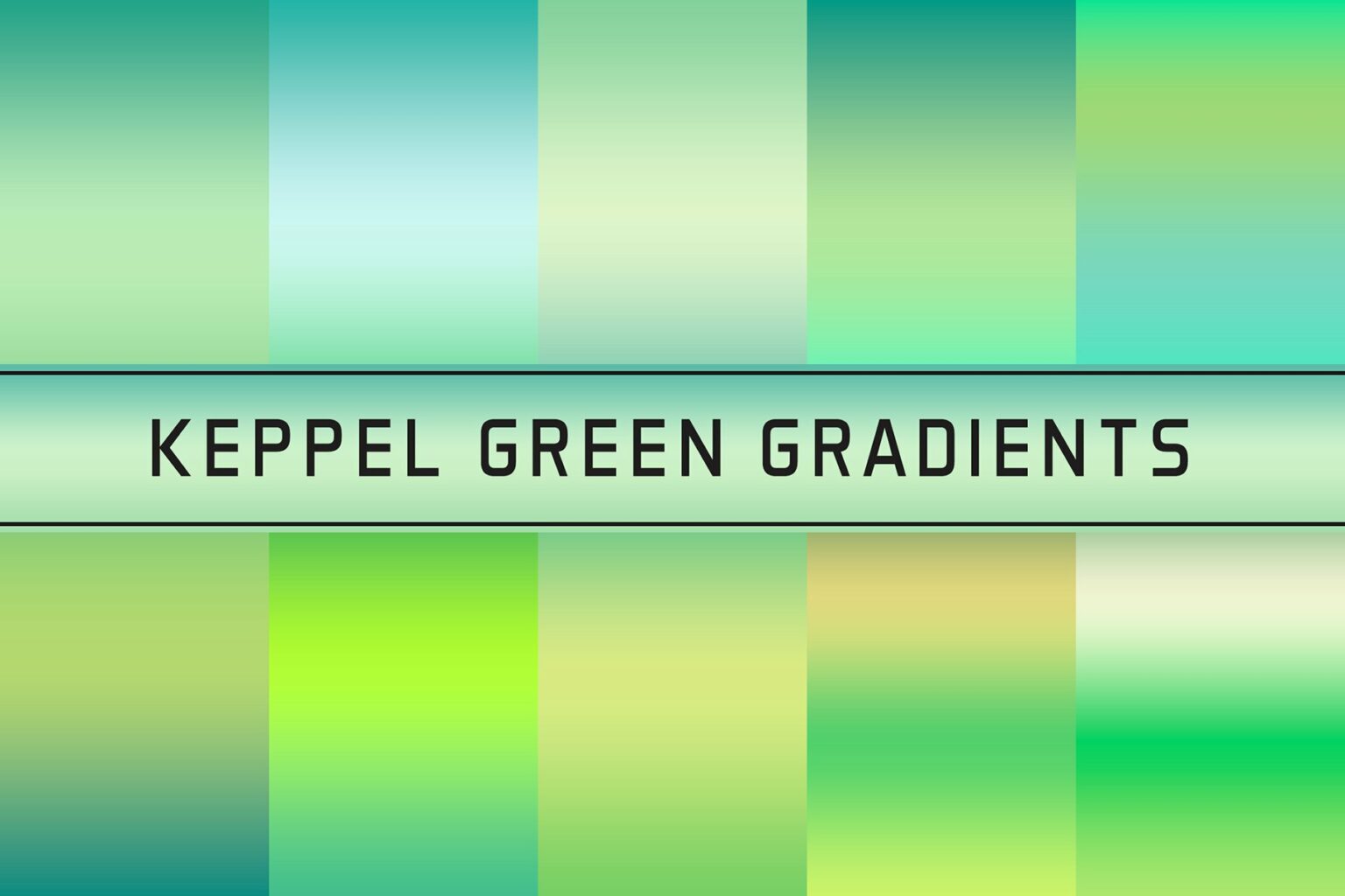 Keppel Green Gradients – MasterBundles