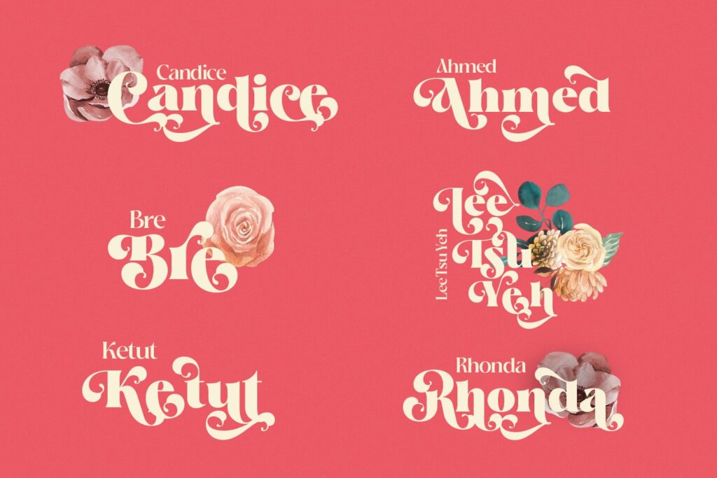 True Rose - Decorative Retro Serif – MasterBundles