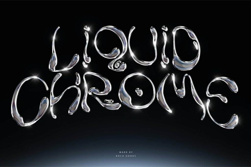 KG chrome text effect – MasterBundles