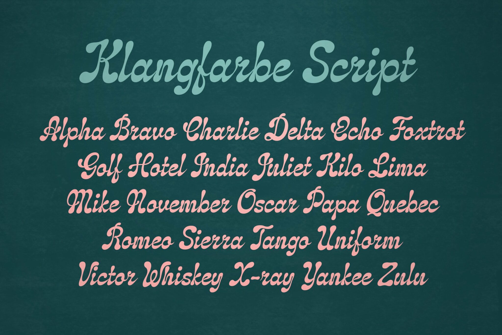 Klangfarbe Script Font – MasterBundles