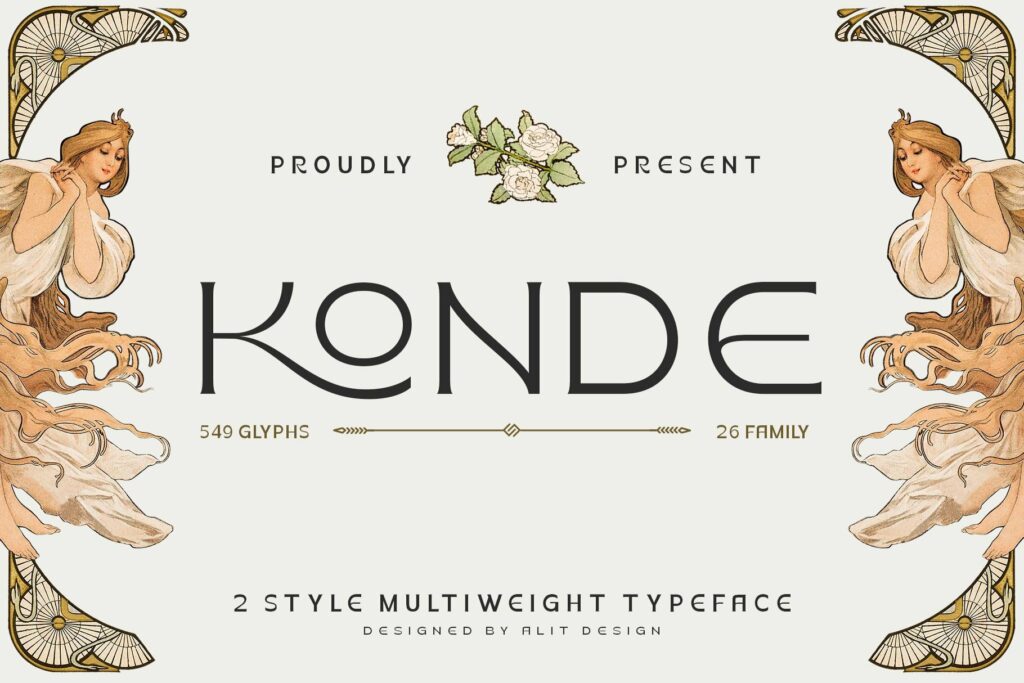 Konde Typeface – MasterBundles