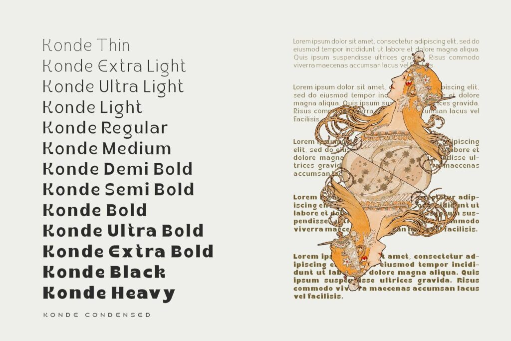 Konde Typeface – MasterBundles