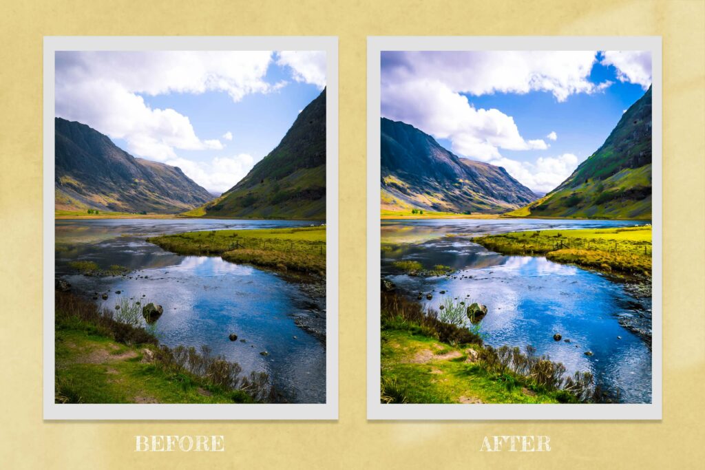 Landscape Lightroom Preset Photoshop – MasterBundles