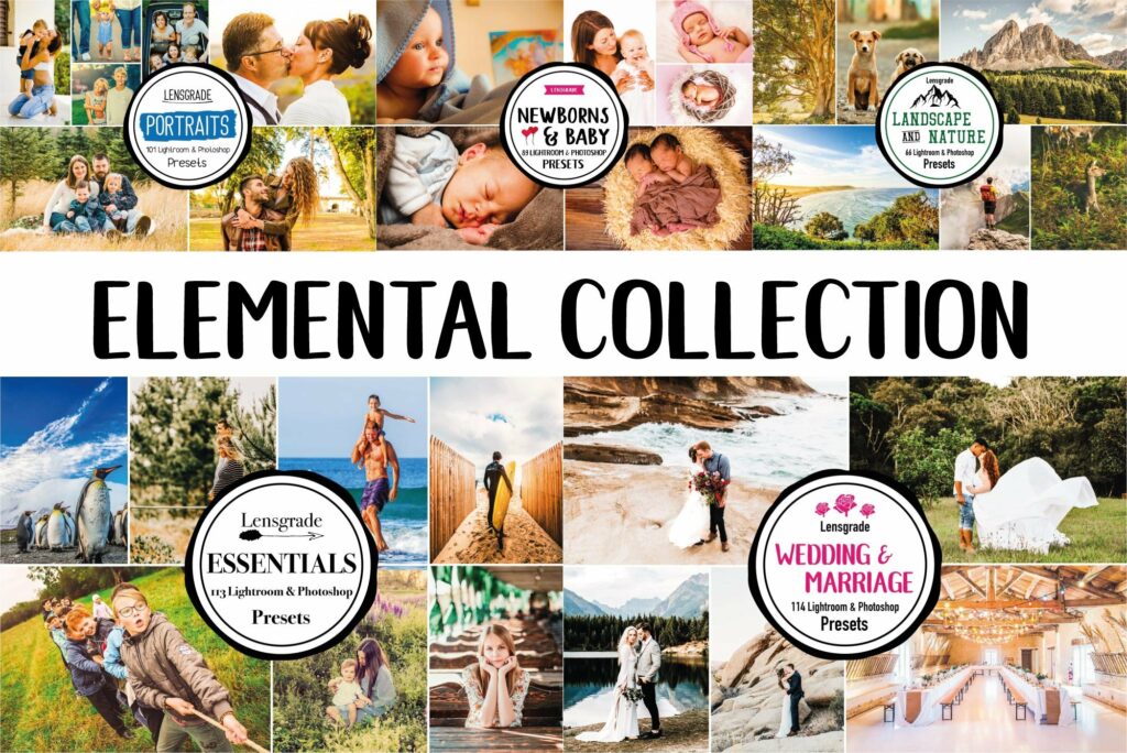 [Elemental Bundle] 483+ LR Presets – MasterBundles