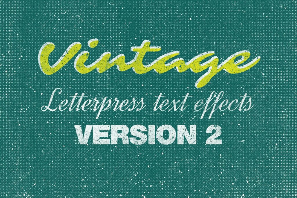Vintage Letterpress Mockups – MasterBundles