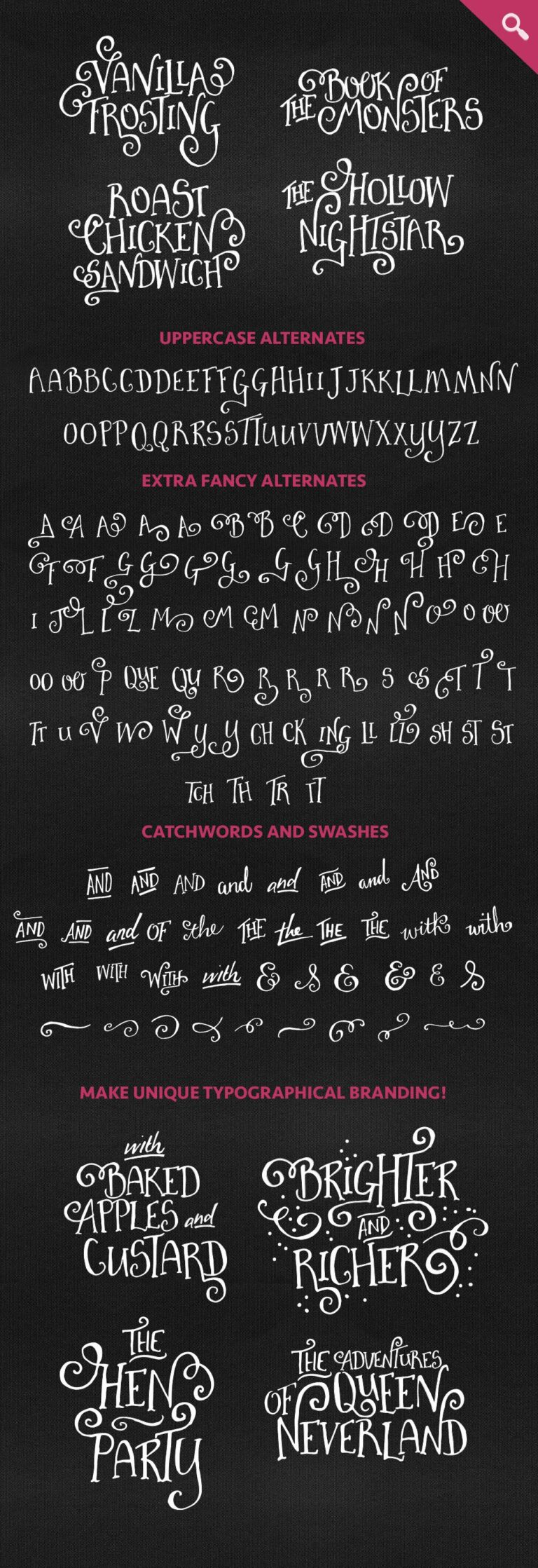 Vanilla Frosting Typeface – MasterBundles