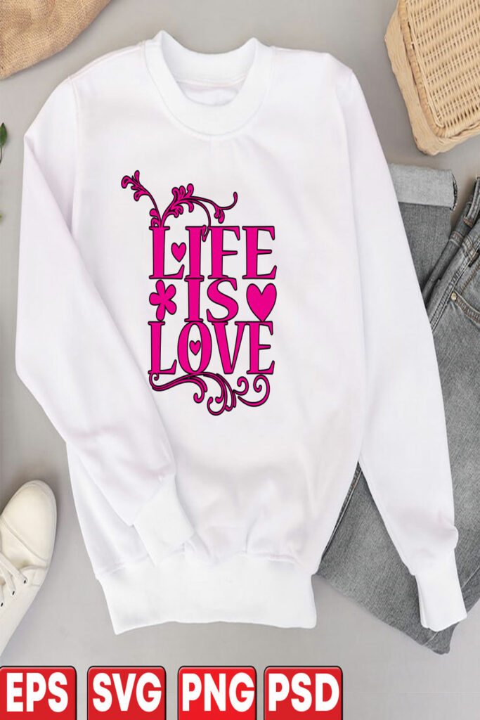 Life-is-Love - MasterBundles