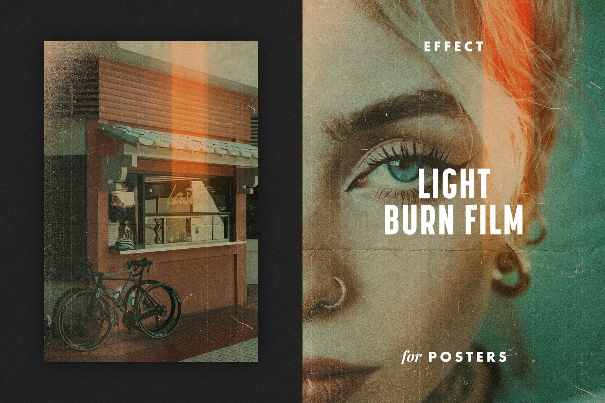 Light Burn Effect for Posters – MasterBundles