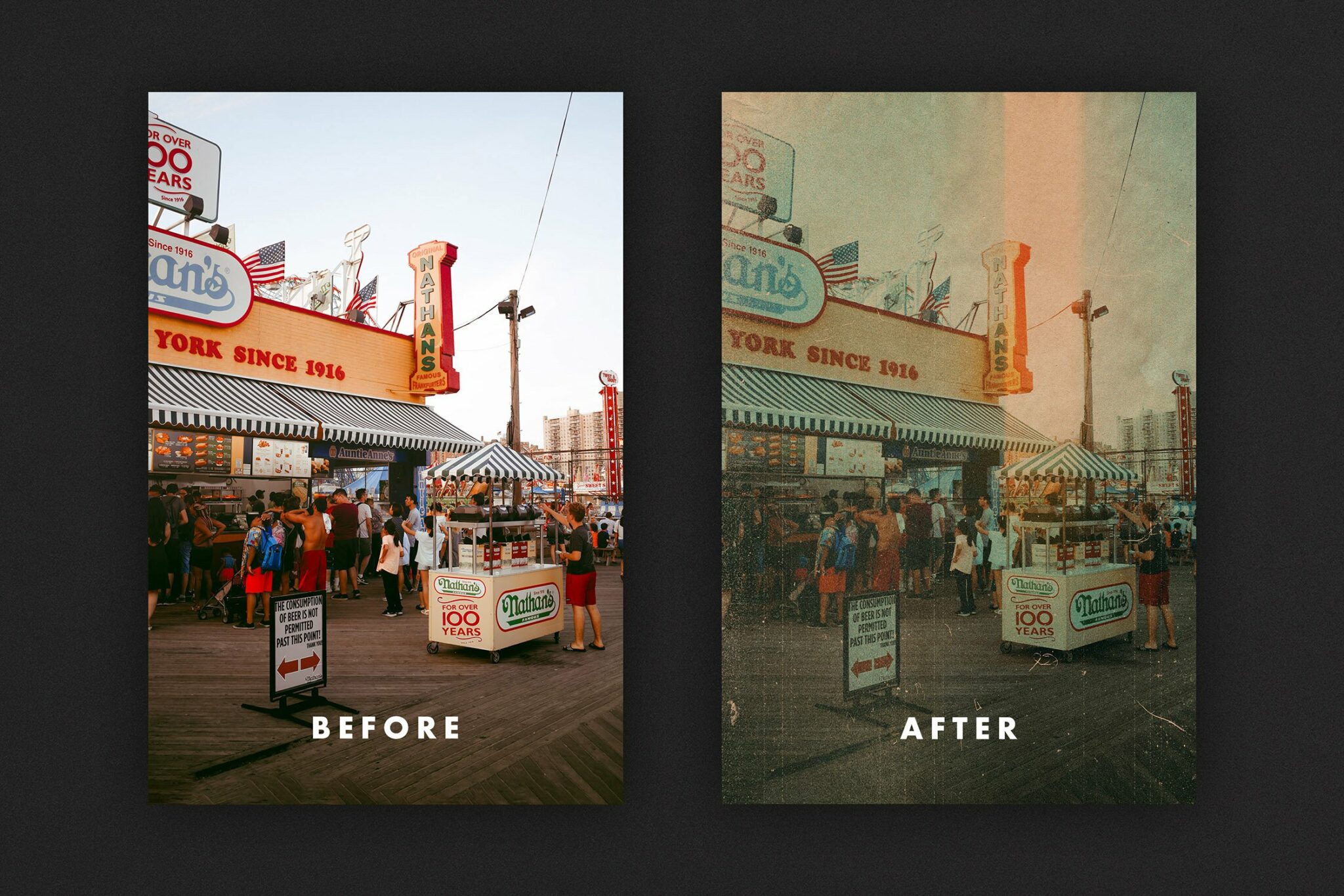 Light Burn Effect for Posters – MasterBundles