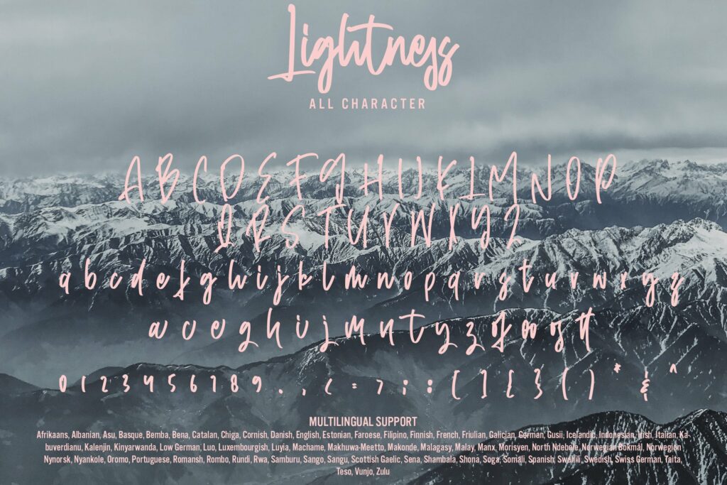 Lightness - Bold Signature Font – MasterBundles