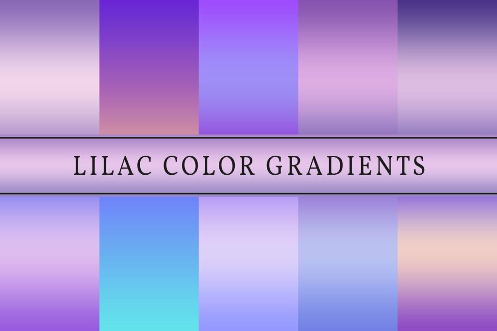 Lilac Color Gradients – MasterBundles