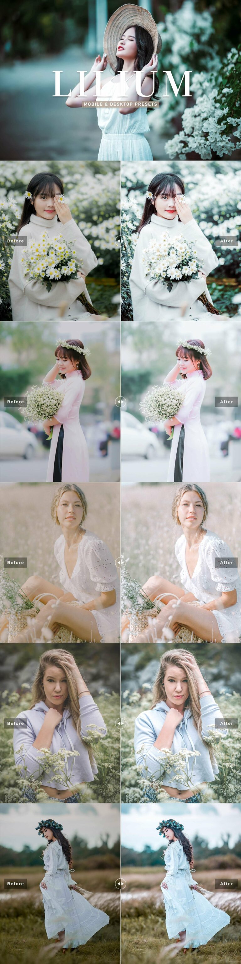 Lilium Pro Lightroom Presets – MasterBundles