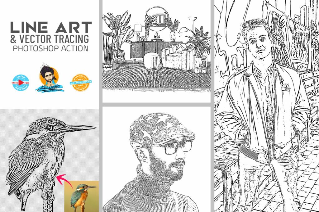 Line Art & Vector Tracing – MasterBundles