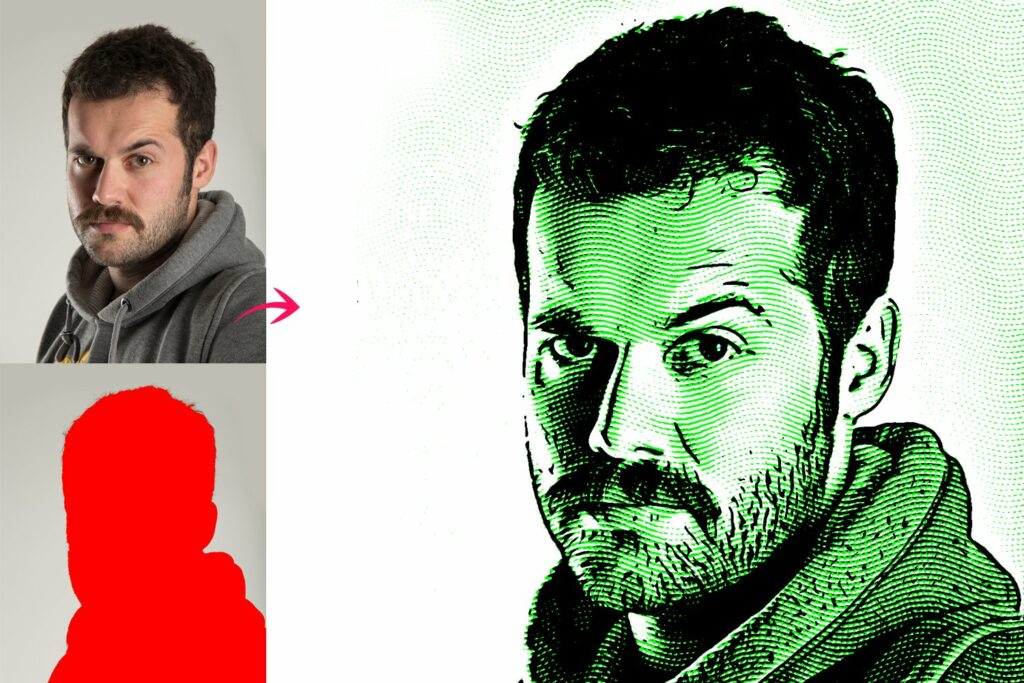 Line Art Illustration Effect – MasterBundles