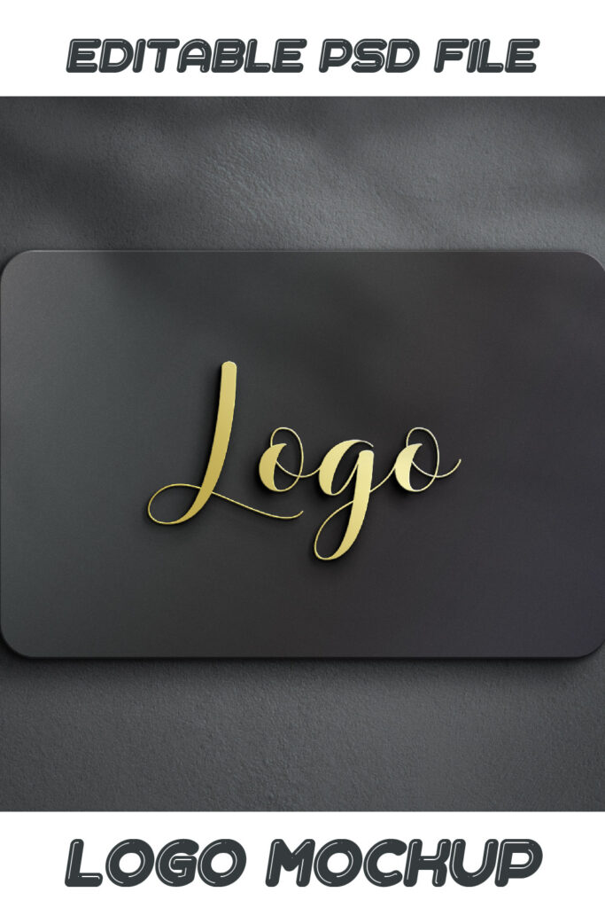 3D Logo Mockup design