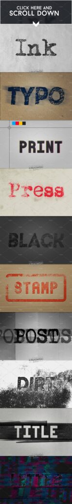 Ink Text Effect – MasterBundles