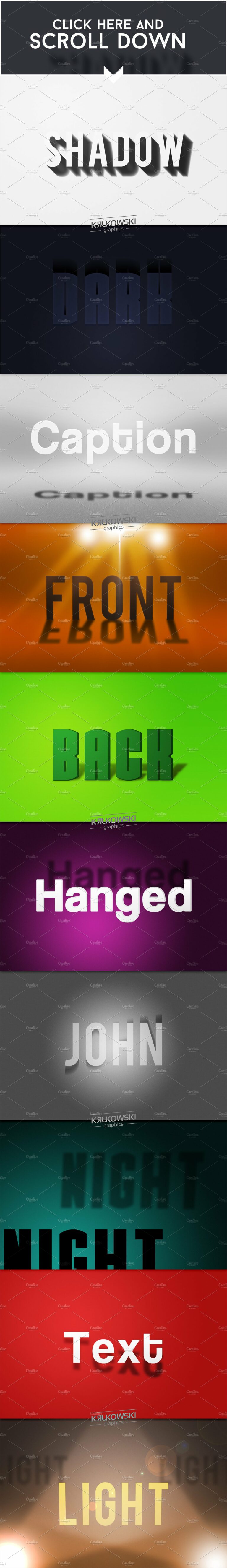 Shadow Text Effect – MasterBundles