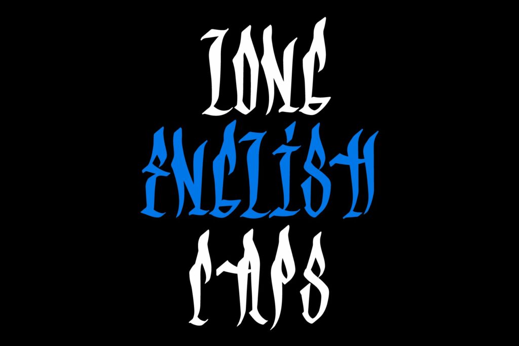 LONG ENGLISH CAPS – MasterBundles
