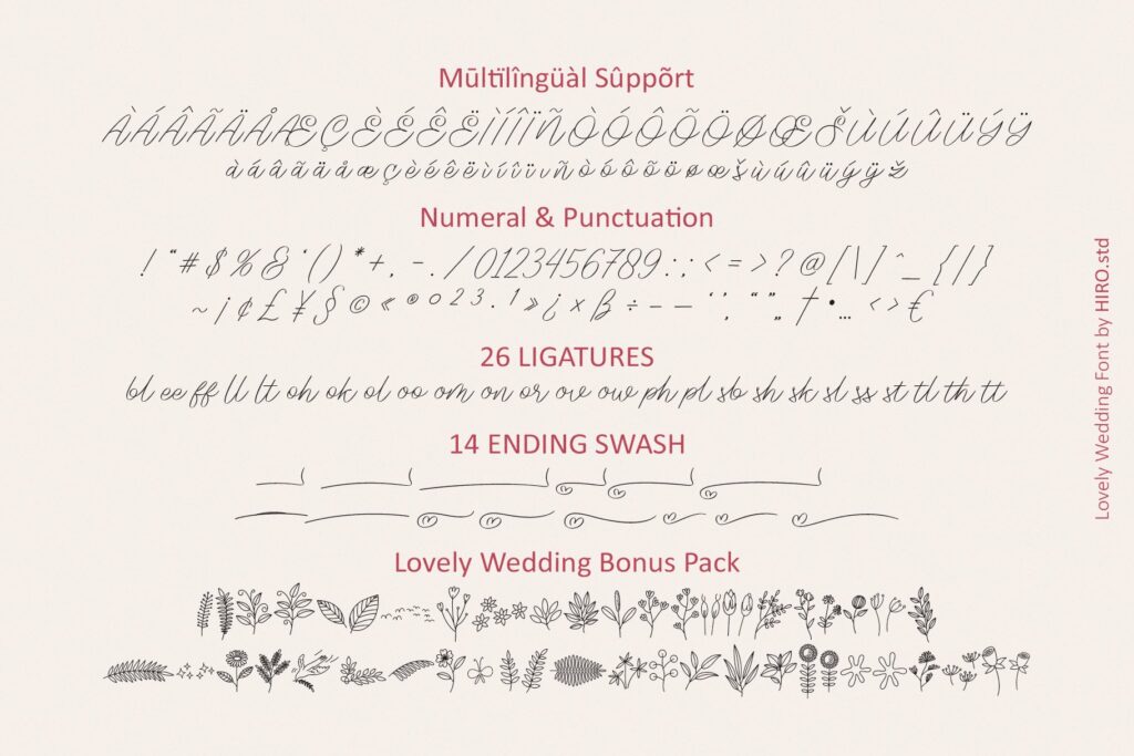Lovely Wedding - Wedding Script Font – MasterBundles